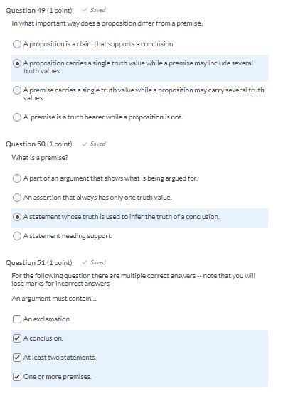 Solved Question 45 (1 point) Saved For the following | Chegg.com