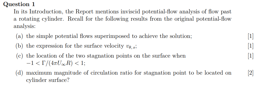 Solved I. INTRODUCTION The Magnus Effect is an interesting | Chegg.com