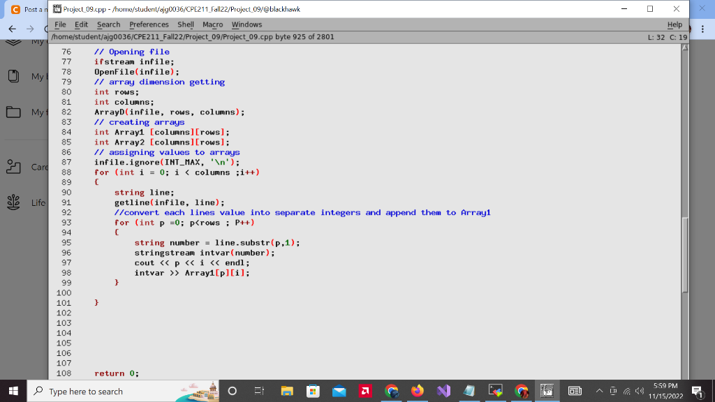Solved Need to append to a mutli-dimensional array from a | Chegg.com