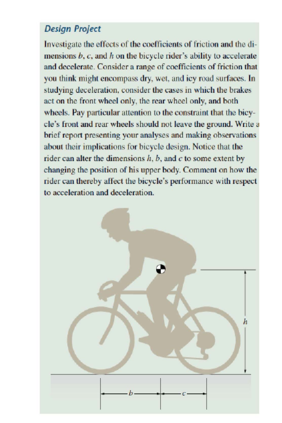 Solved Design ProjectInvestigate the effects of the | Chegg.com