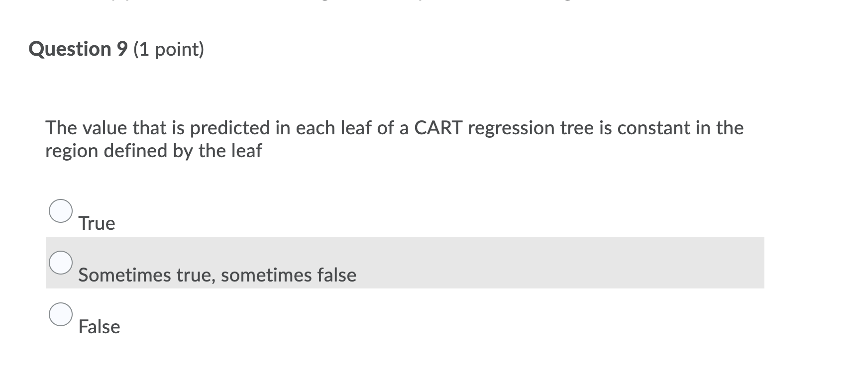 Solved Question 1 1 Point Consider The Following Data Y 3330