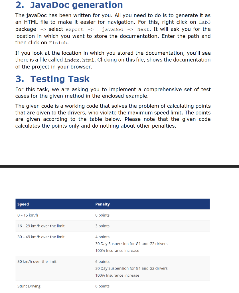 Solved 1. Setup Please download Lab3.java that is attached | Chegg.com