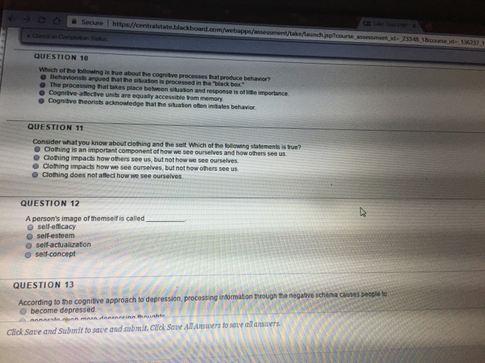 Solved Secure l https://centralstate.blackboard.com/webapt | Chegg.com