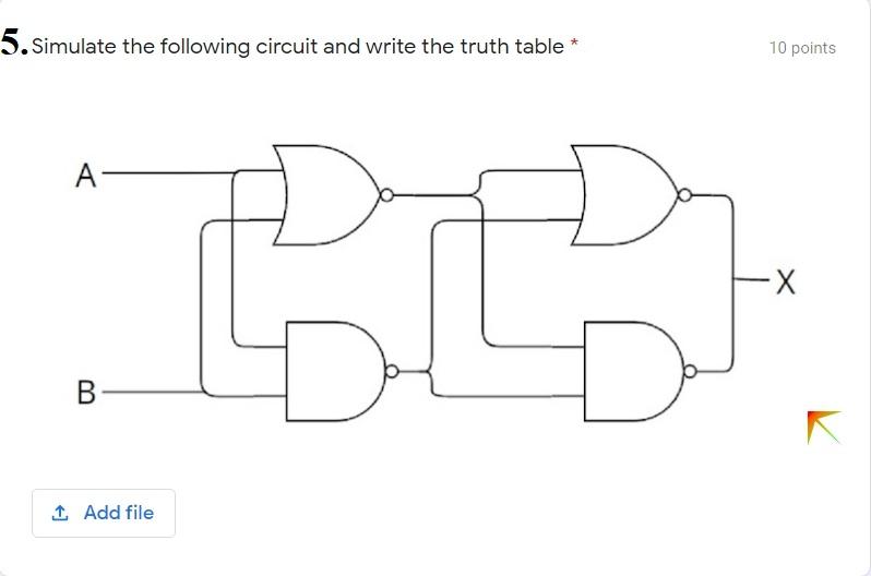 Solved Draw the truth table of the Questions, please. Please | Chegg.com