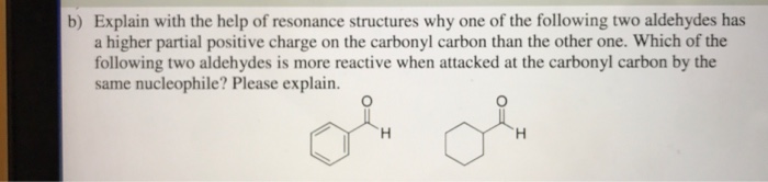 Solved Explain with the help of resonance structures why one | Chegg.com
