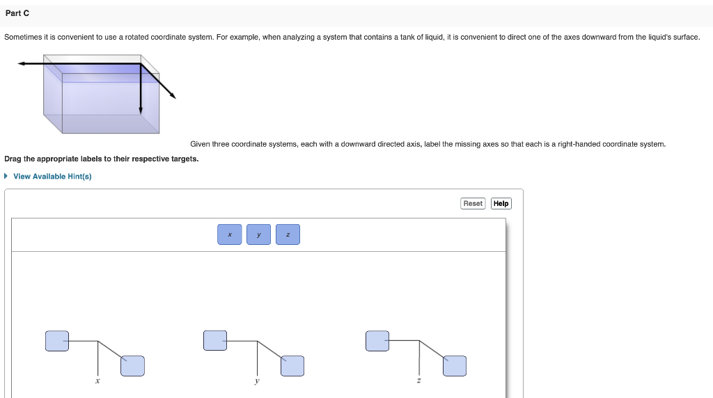 Solved Classify the following coordinate systems as either | Chegg.com