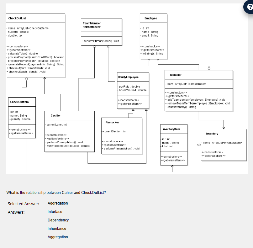 Solved What is the relationsihp between Cahier and | Chegg.com