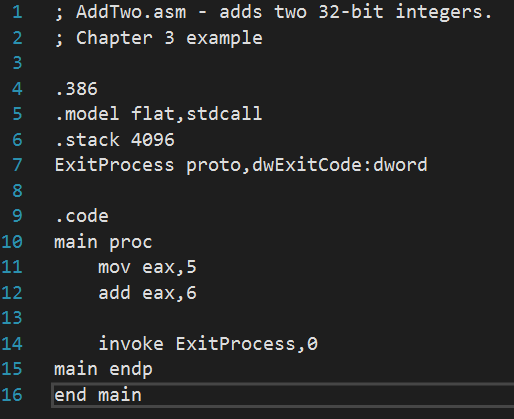 Instructions 1) Using the the excerpt of an asm | Chegg.com