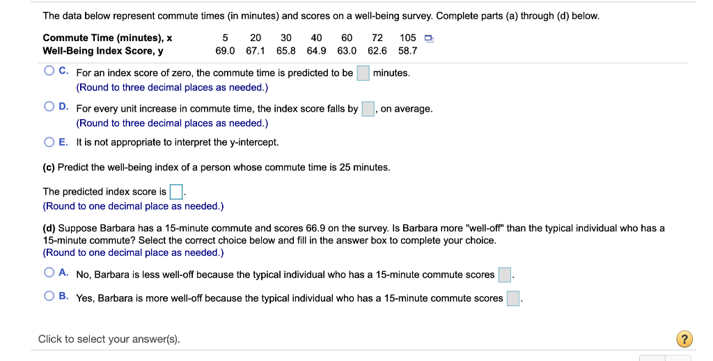 Solved The data below represent commute times in minutes) | Chegg.com