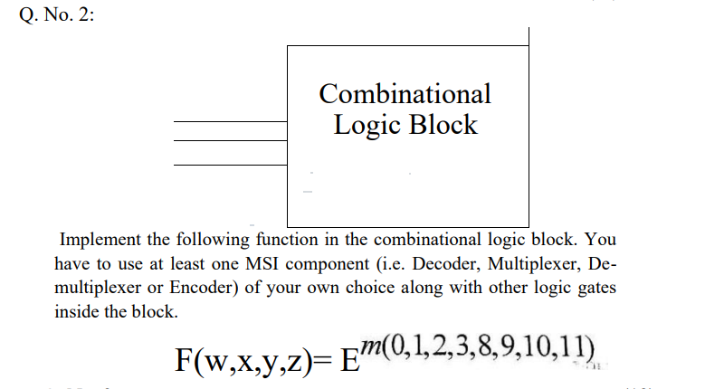Solved Q. No. 2: Implement the following function in the | Chegg.com