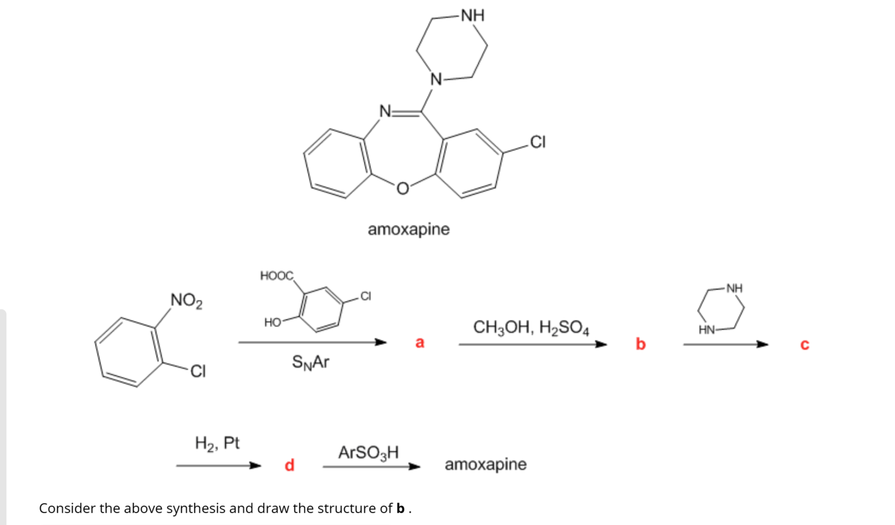 Solved Consider the above synthesis and draw the structure | Chegg.com
