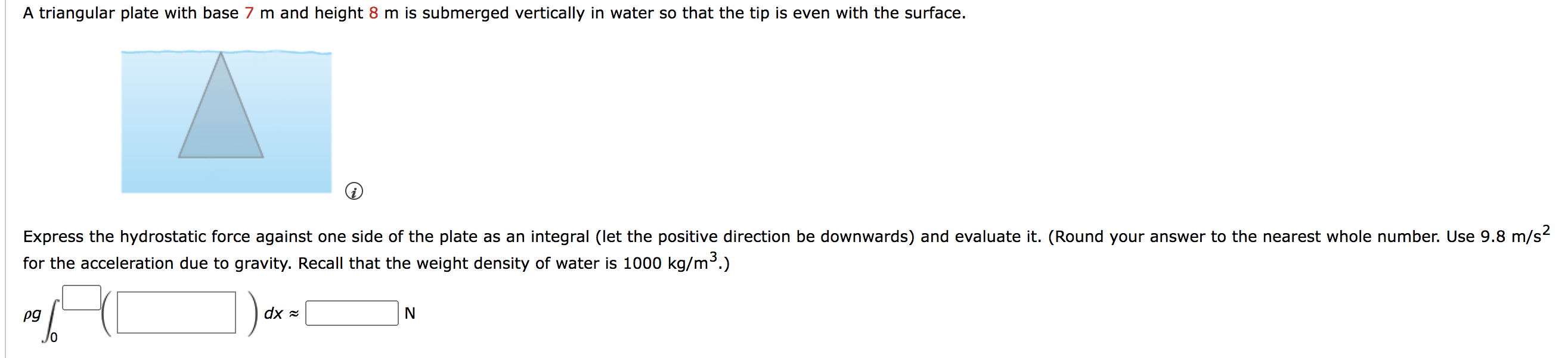 Solved for the acceleration due to gravity. Recall that the | Chegg.com