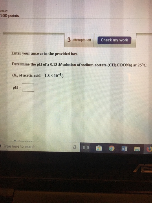 Solved value: 100 points 3 attempts left Check my work Enter | Chegg.com