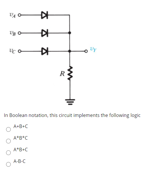 Solved VAO $ UBO $ с о & VY R In Boolean notation, this | Chegg.com