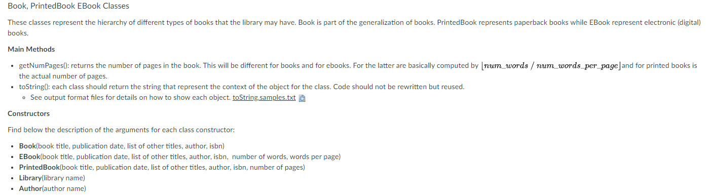 Book, Printed Book EBook Classes These classes | Chegg.com