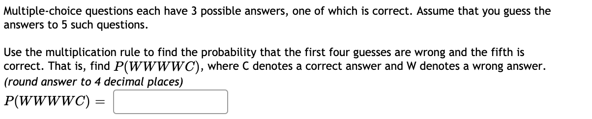 Solved Multiple-choice questions each have 3 possible | Chegg.com