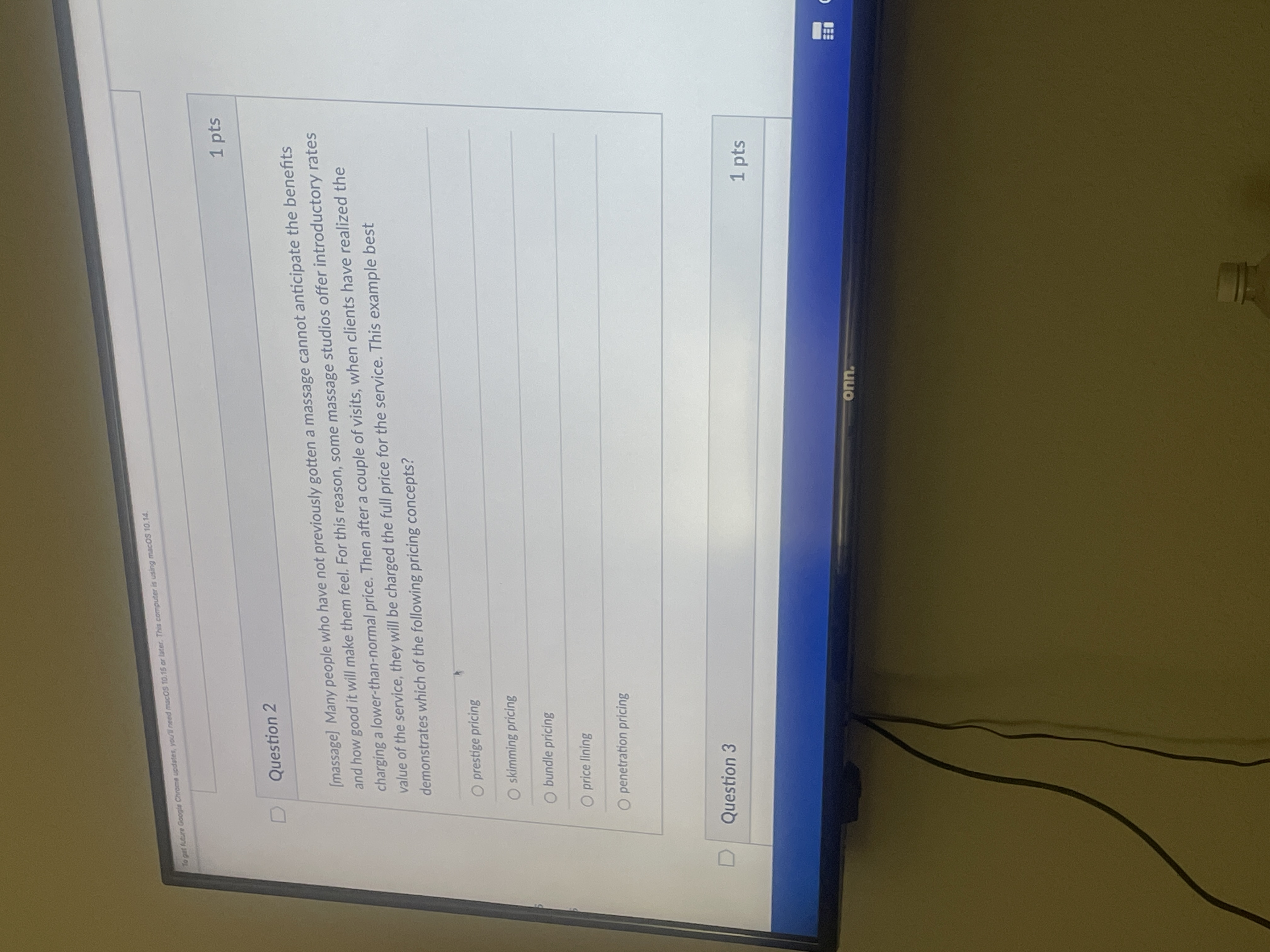 Solved Question 2[massage] ﻿Many people who have not | Chegg.com