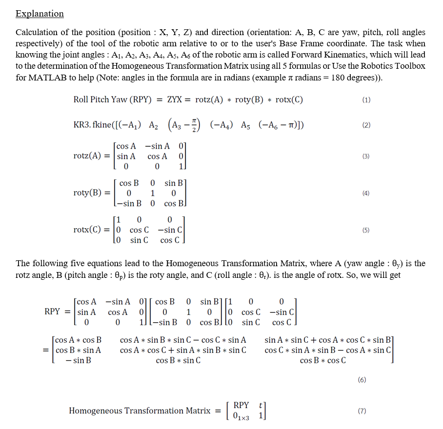 Explanation Calculation of the position (position : | Chegg.com