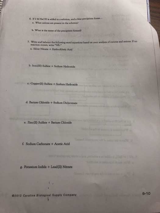 Solved Student Guide 840525 Narne AP Chemistry Separation | Chegg.com