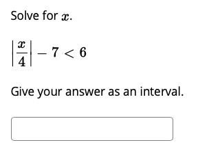 Solved Solve for : 2 - 7