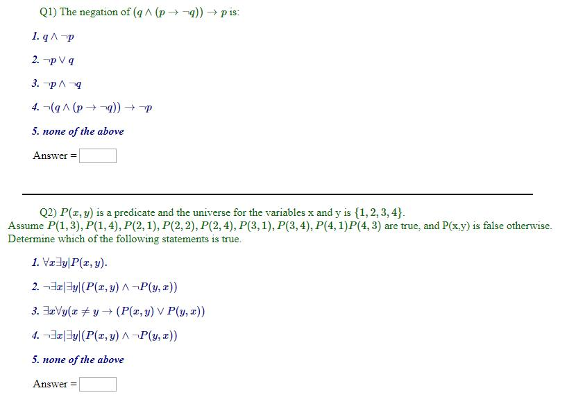 Solved This is discrete math. Just write down the numbers. | Chegg.com