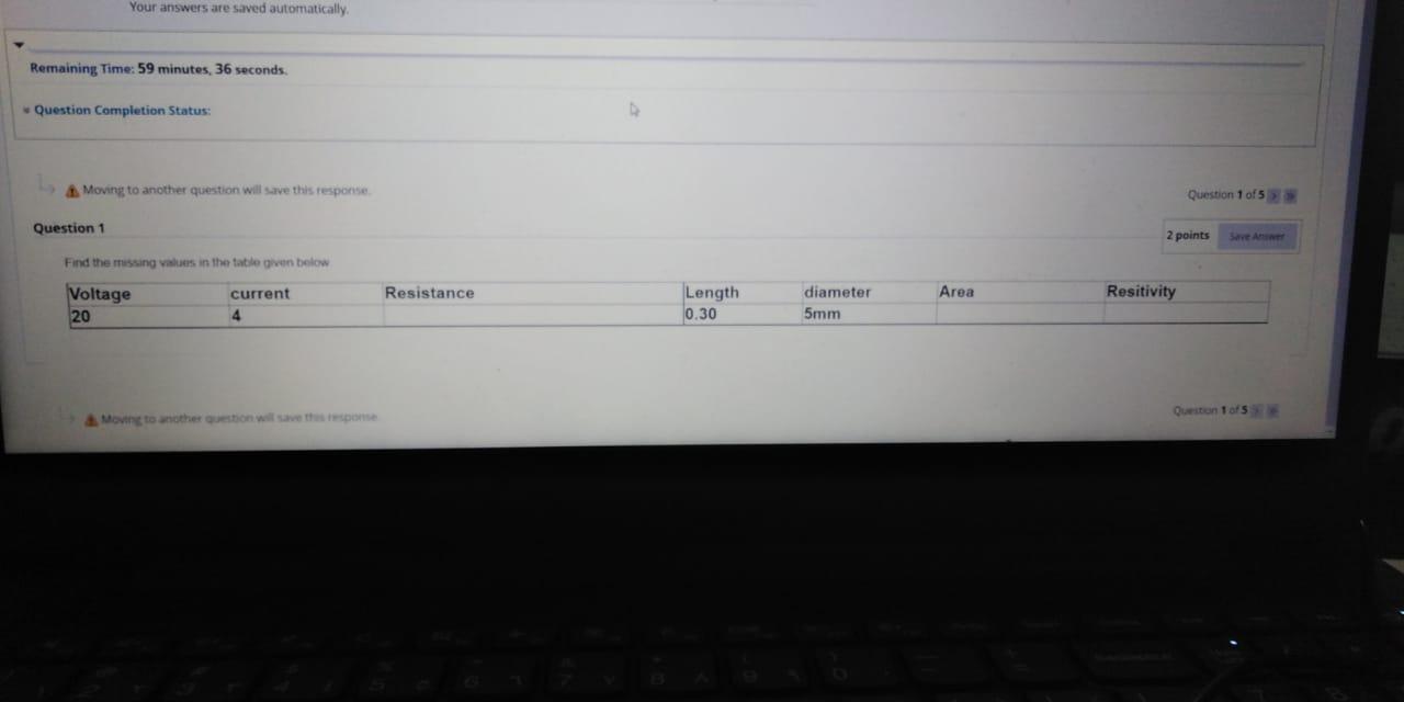 Solved Your answers are saved automatically Remaining Time: | Chegg.com