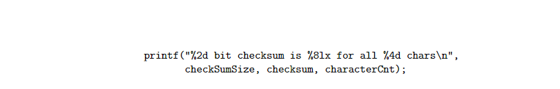 Solved 1 Checksum In This Assignment Youll Write A Program 3565
