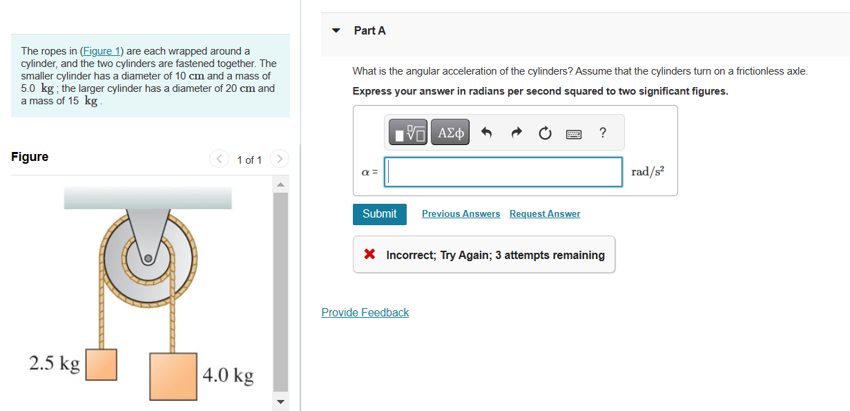 [Solved]: The ropes in (Figure 1) are each wrapped around