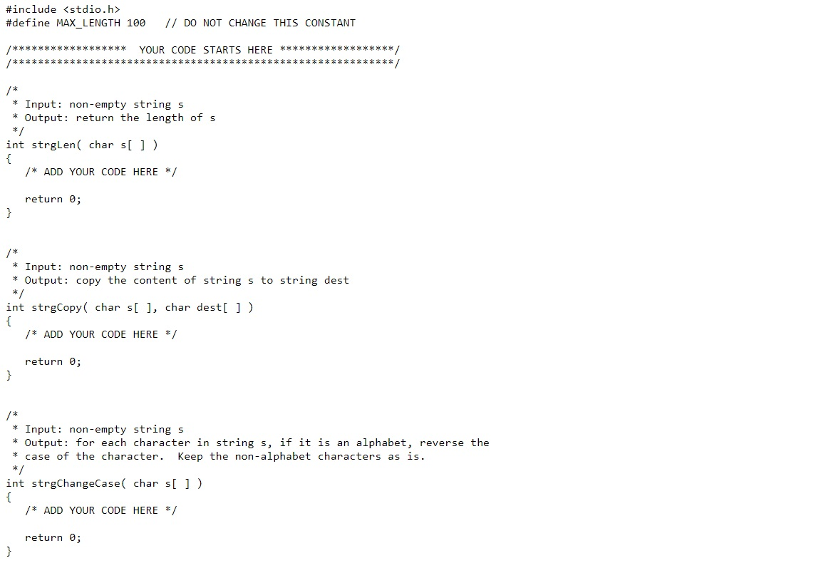 Solved Program Specifications Assuming that all input | Chegg.com