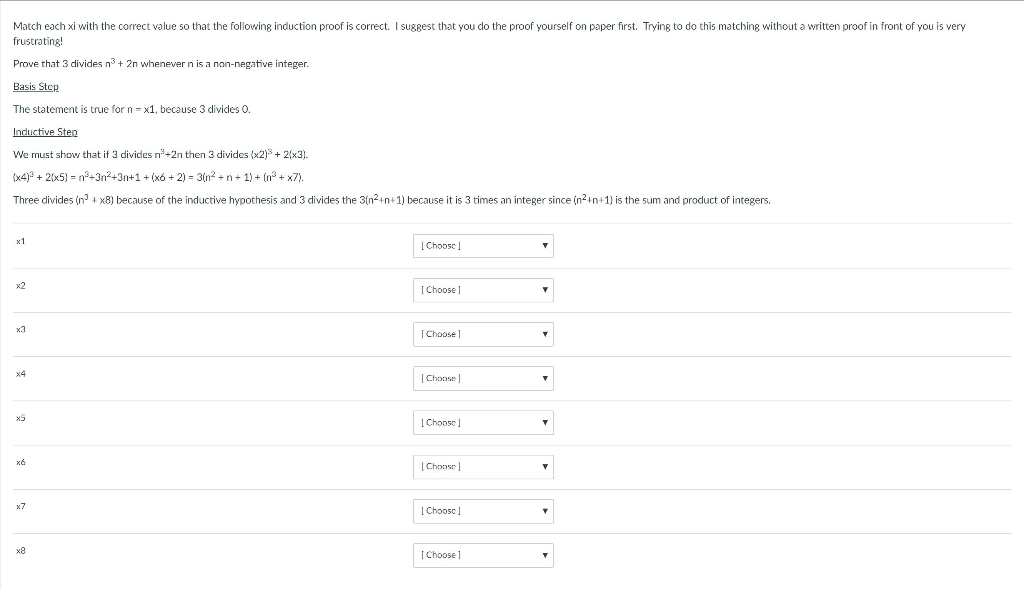 solved-match-each-xi-with-the-correct-value-so-that-the-chegg