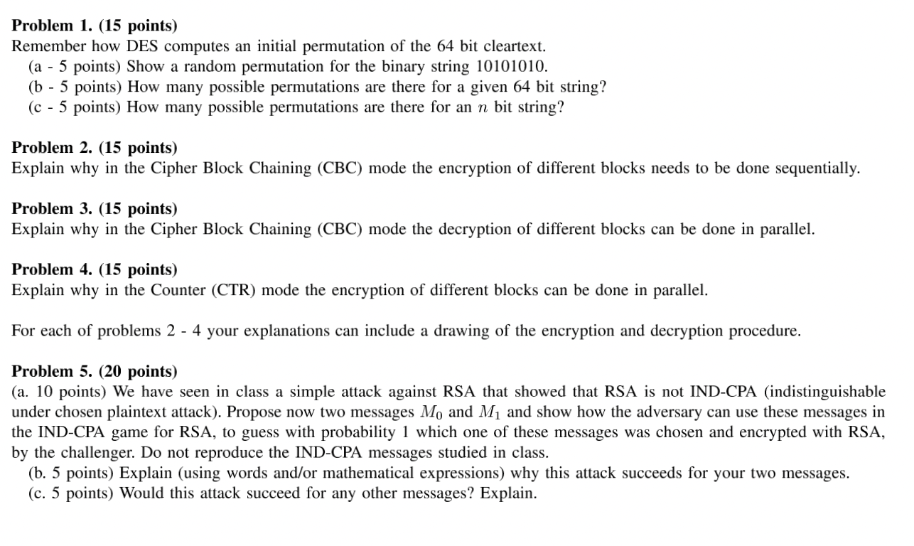 Solved Problem 4. (15 points) Explain why in the Counter | Chegg.com