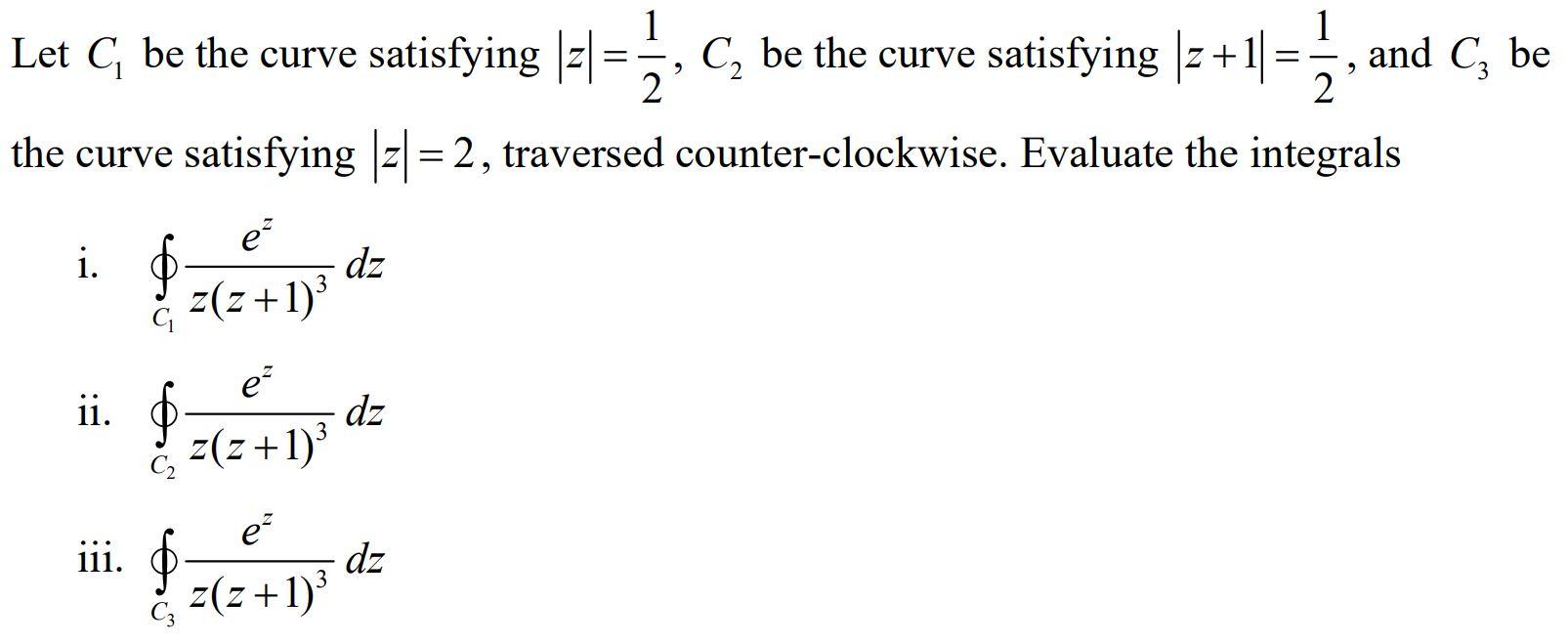 Solved 1 Let C, be the curve satisfying |=|=-2, C₂ be the | Chegg.com