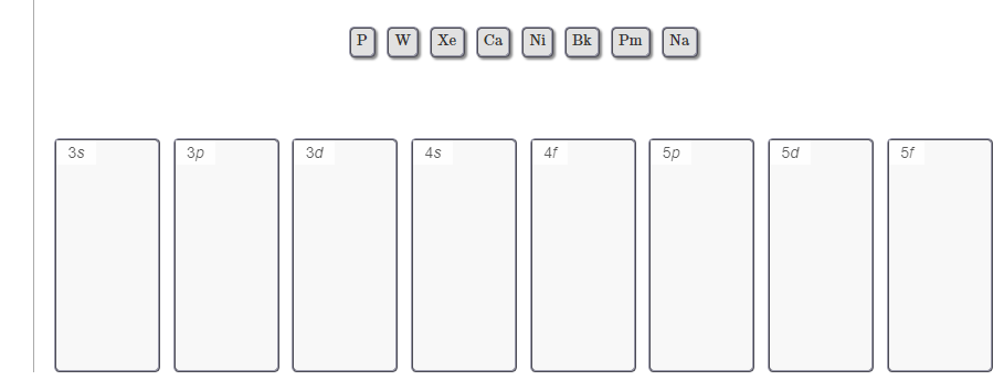 Solved When writing a complete electron configuration, you | Chegg.com