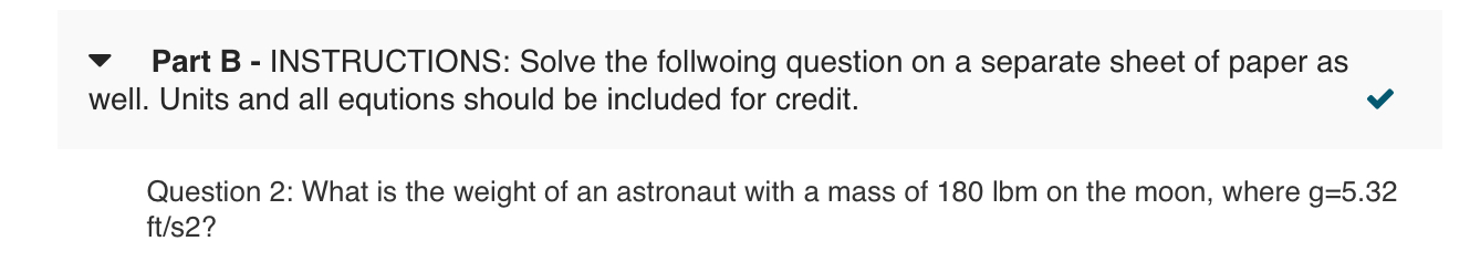 Solved Part A - INSTRUCTIONS: Solve this question on a | Chegg.com