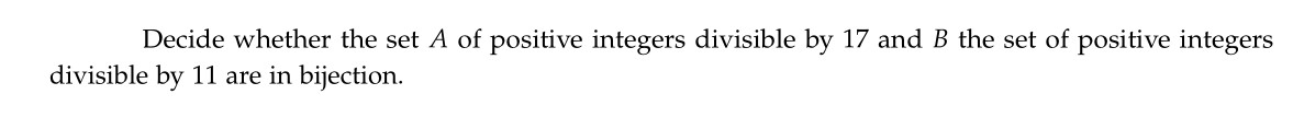 Solved Decide whether the set A of positive integers | Chegg.com