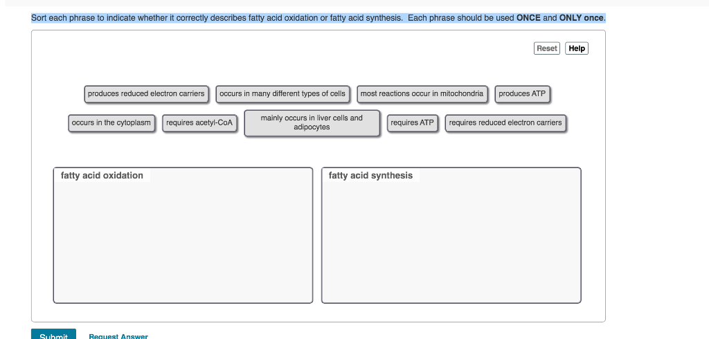 Solved Sort each phrase to indicate whether it correctly | Chegg.com