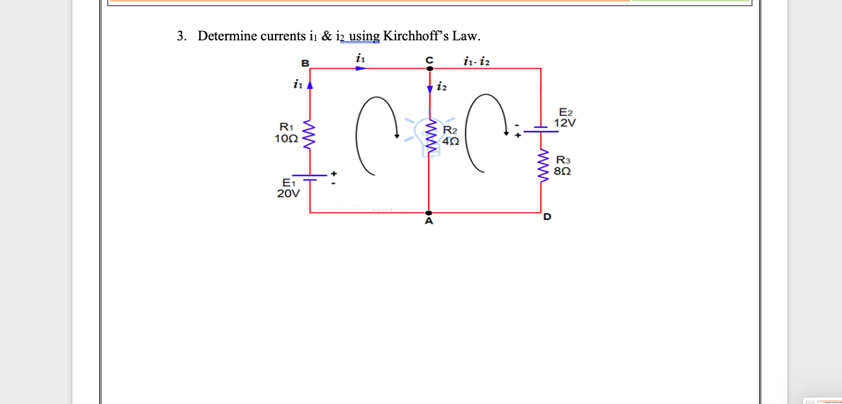 Solved 1. Calculate the percent difference of current I | Chegg.com