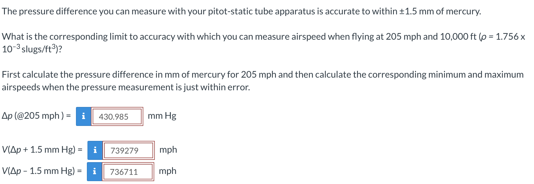 Solved The pressure difference you can measure with your | Chegg.com