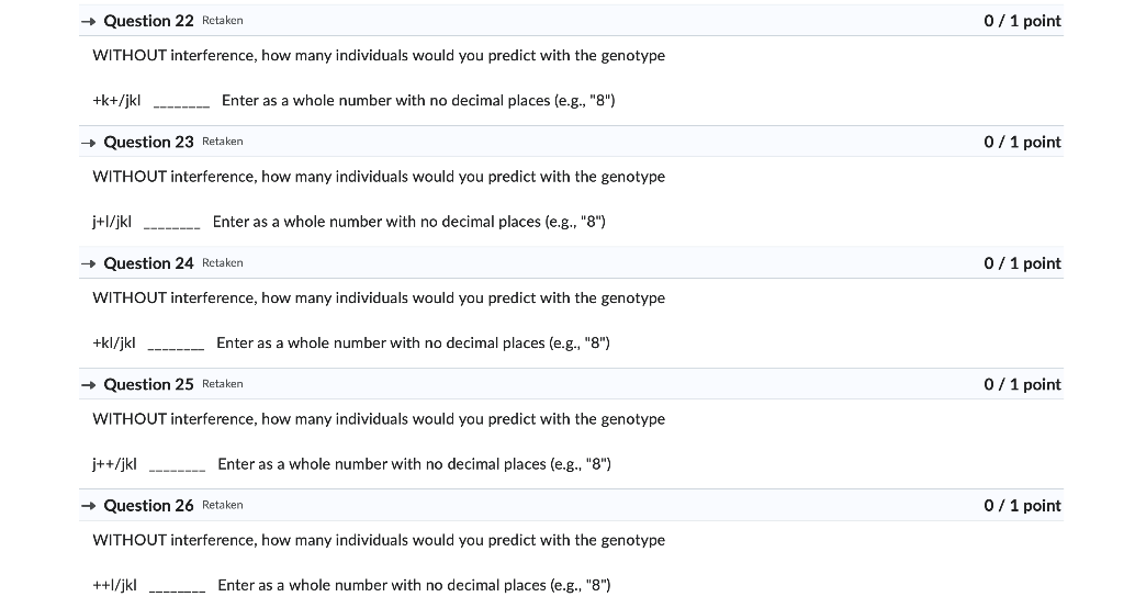 In a region of chromosome 4 there are three genes, | Chegg.com