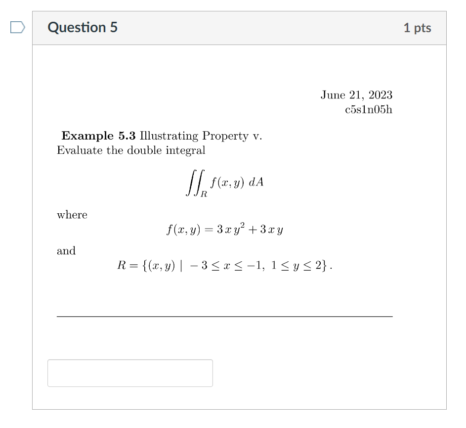 Solved June 21, 2023 c5s1n05h Example 5.3 Illustrating | Chegg.com