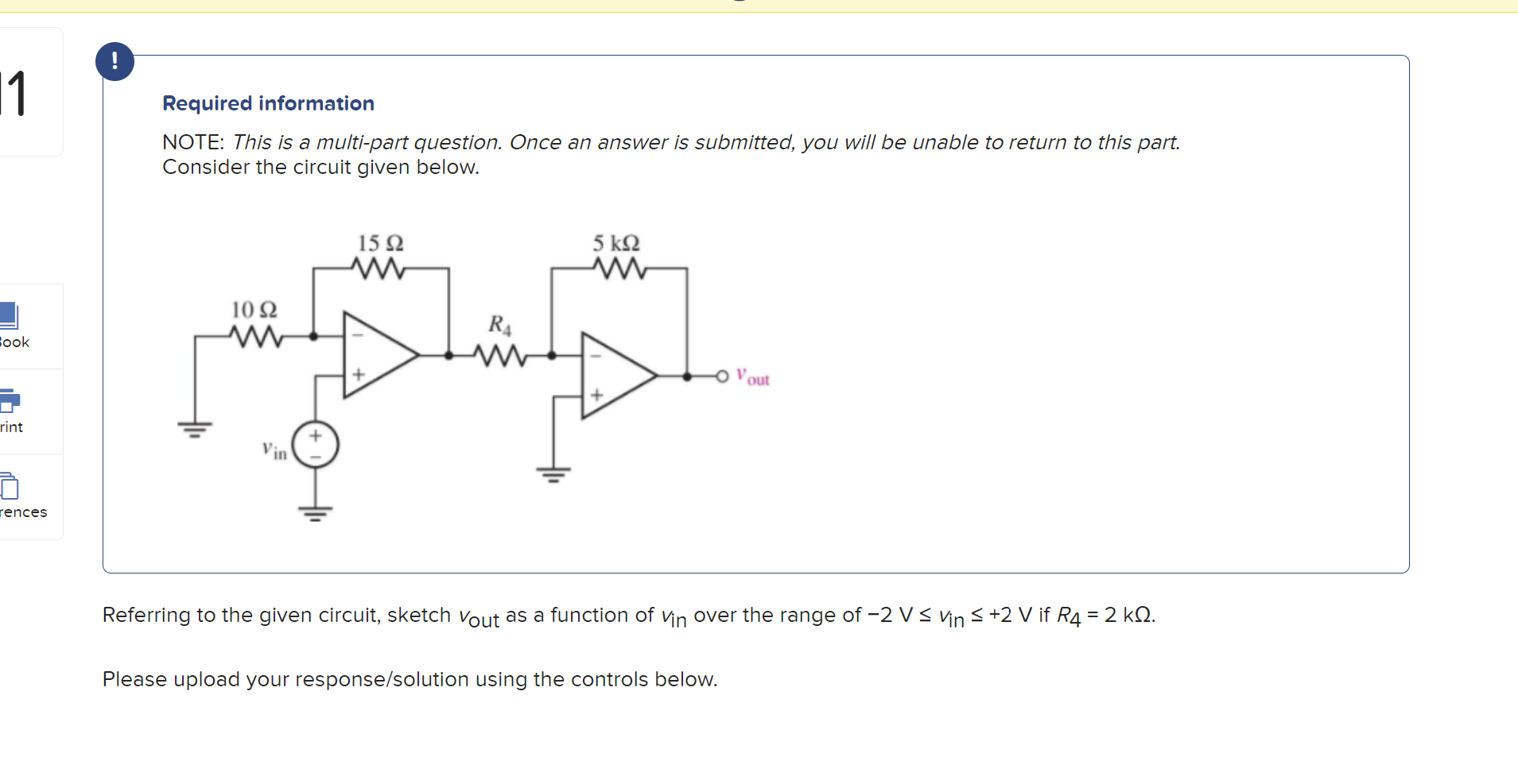 Solved Required information NOTE: This is a multi-part | Chegg.com