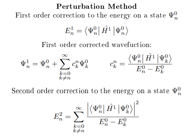 Solved Exercise 3: Ground state in a perturbed potential The | Chegg.com