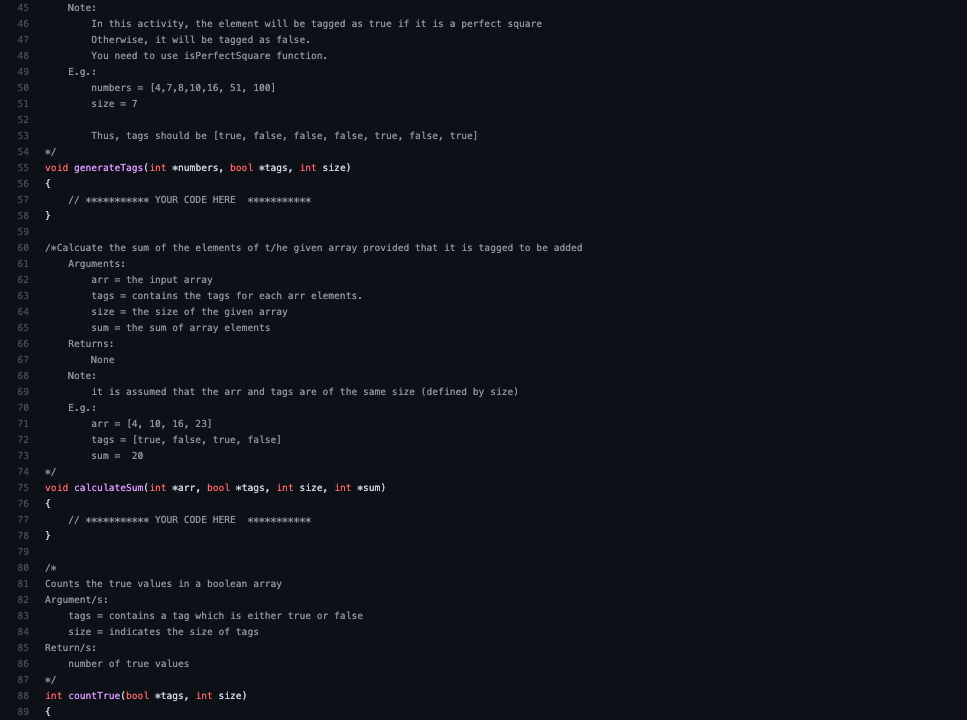 Solved Please help me with this. edit the given cpp and | Chegg.com