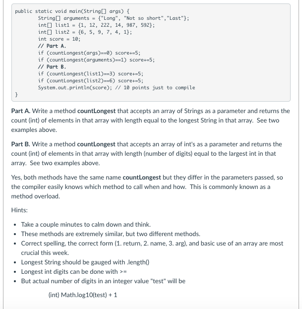 Solved Upload Chap7.java public static void main(String[] | Chegg.com