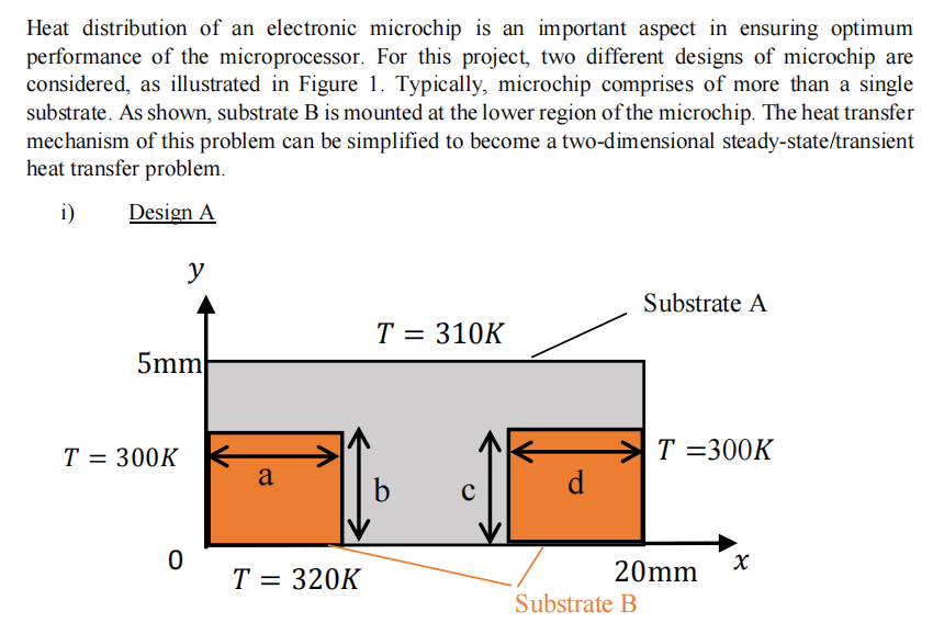 Stimulate the transient heat transfer problem using | Chegg.com