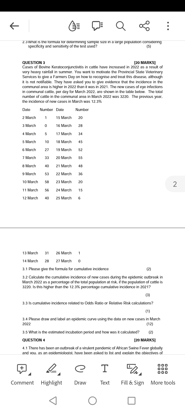 Solved 2.3 What is the formula tor determining sample size | Chegg.com