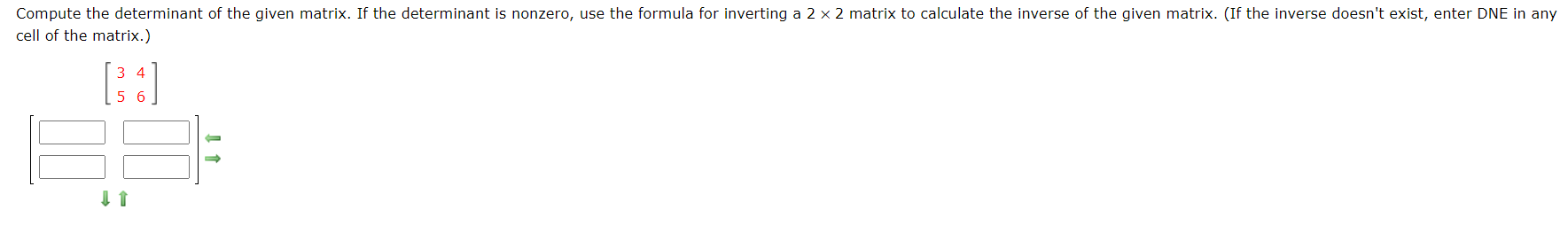 Solved Use row reduction to find the inverse of the given | Chegg.com