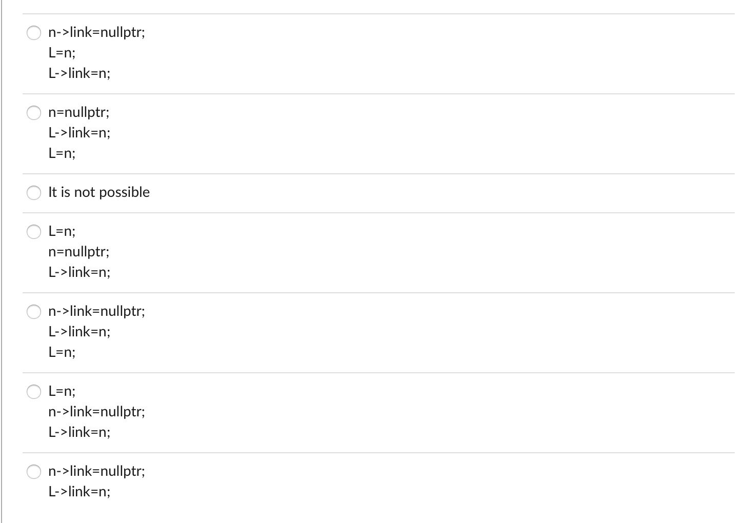 Solved Assume that nodeType struct was defined as below. | Chegg.com