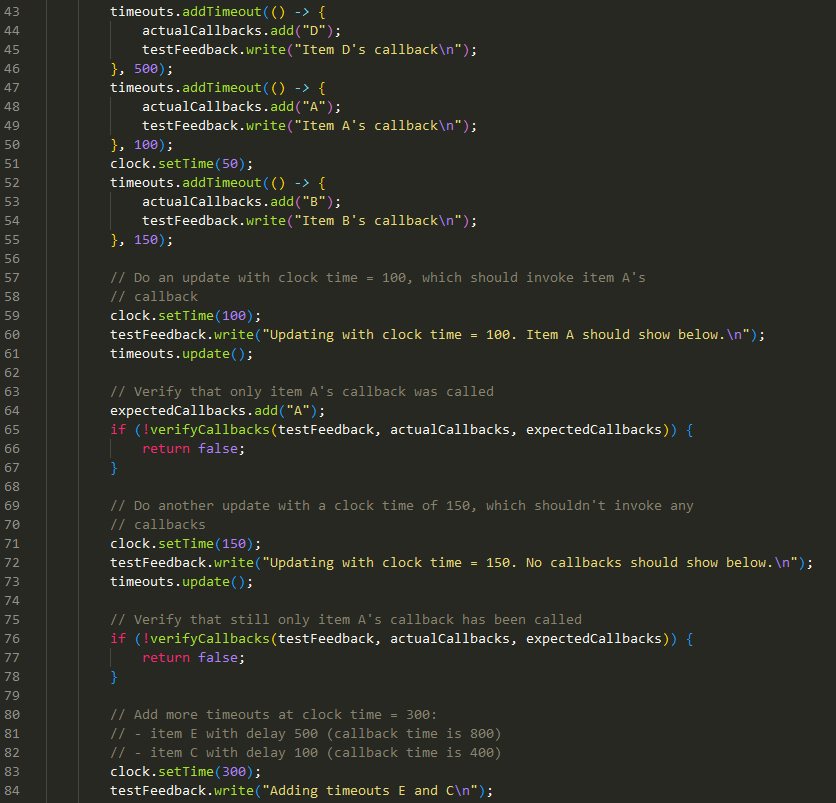 Solved TimeoutManager.java CODE stuck in | Chegg.com
