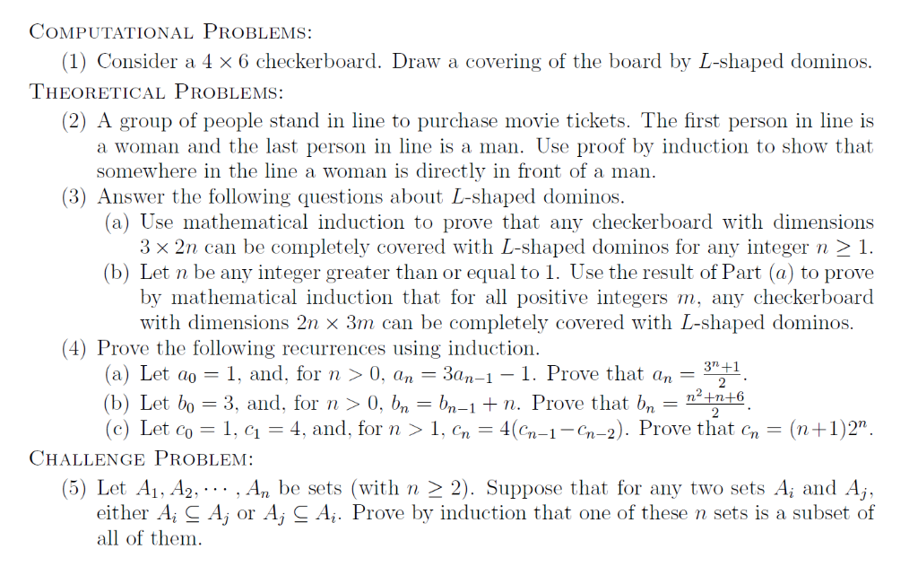Solved COMPUTATIONAL PROBLEMS: (1) Consider a 4 × 6 | Chegg.com